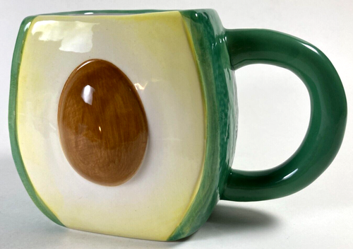 Avocado Shaped Coffee and Tea Mug World Market Novelty Nice | eBay