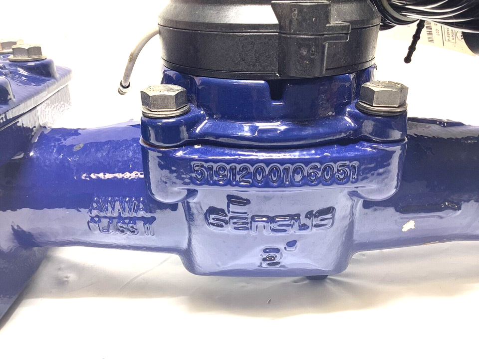 New 2" Sensus Omni Compound R2 Water Meter Ductile Iron Flanged AMR LCD ...