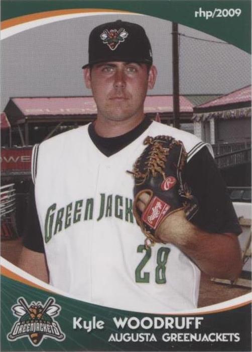 2009 Grandstand Augusta GreenJackets - Kyle Woodruff (RC) for sale ...