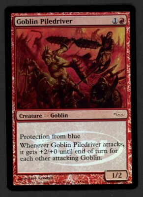 ***FOIL Goblin Piledriver Judge Promo*** MTG Promo Magic Kid Icarus | eBay