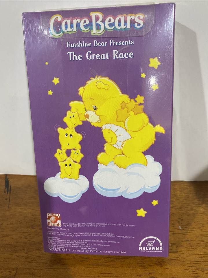 Care Bears The Great Race VHS - NEW Sealed Funshine Bear. E2 | eBay
