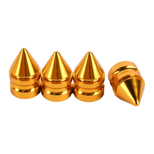 4x 8-Color Metal Spike Wheel Tire Valve Stem Caps For Car/bike/truck ...
