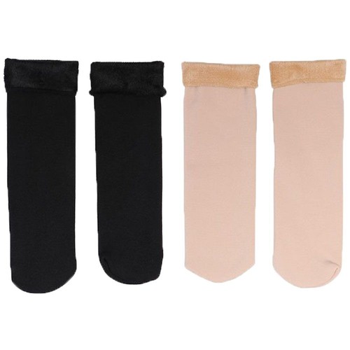 Seamless Thermal Velvet Floor Stocking Wool Hosiery Cashmere Thicken ...