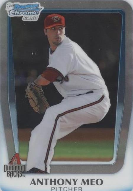 2011 Bowman Draft Picks & Prospects - Chrome Prospects Anthony Meo # ...