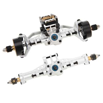 MEUS RACING Brass + Aluminum CNC Upgraded Front and Rear Axle Assembly ...