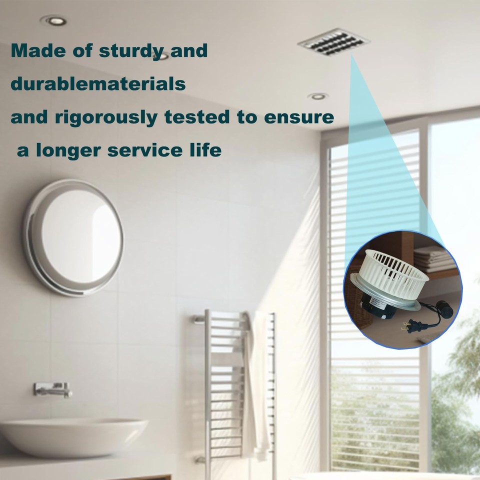 Upgraded 0696B000 Motor Assembly with Nutone QT100 QT110 and QT9093 ...