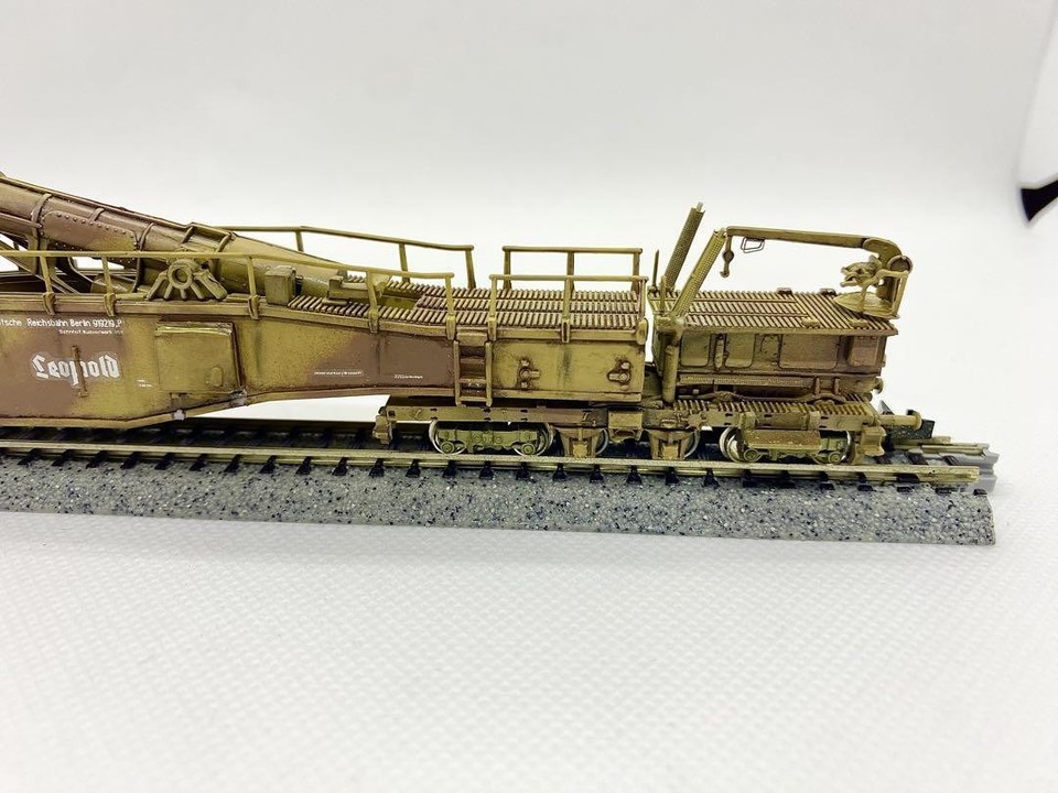 Leopold K5 Railway Gun Br57 Armored Train Dragon Panzer Corps Military ...