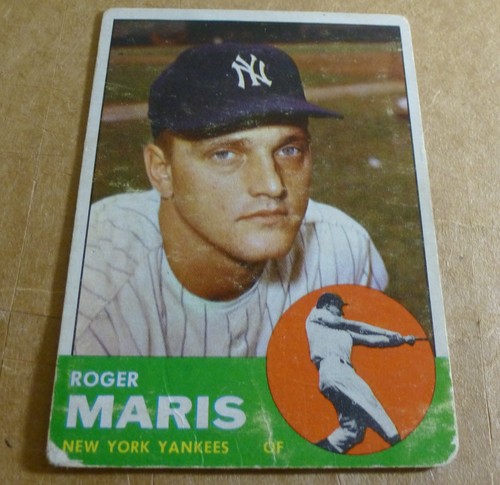1963 Topps Roger Maris #120-NY Yankees | eBay