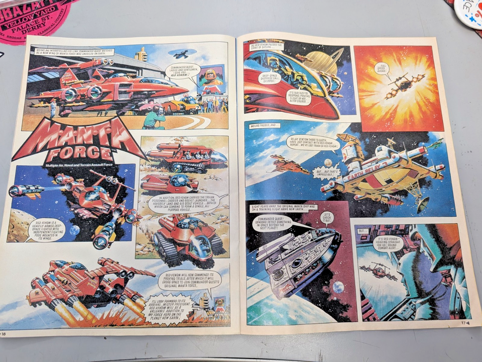 Marvel MANTA FORCE Comic Winter Special 1989 RARE | eBay UK