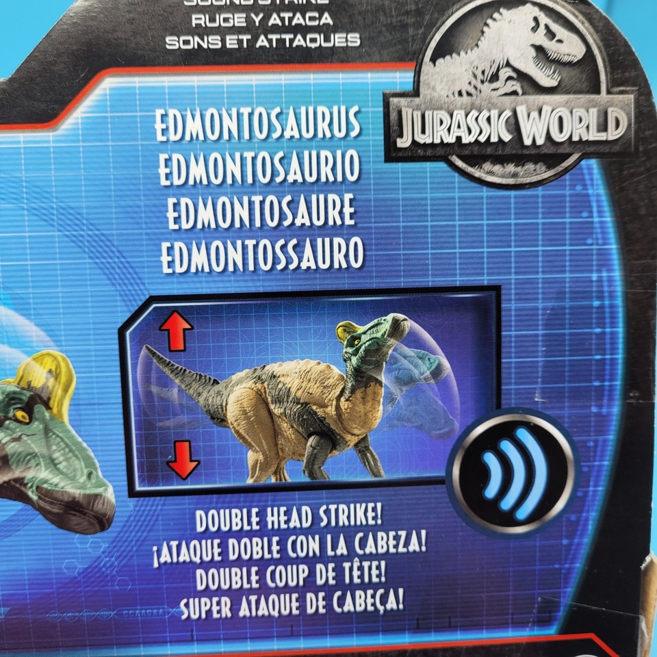 Jurassic World EDMONTOSAURUS Primal Attack Sound Strike~NEW IN BOX | eBay