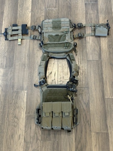 Agilite K-19 Plate Carrier 3.0 With Micro Map Back Panel (Large) With ...