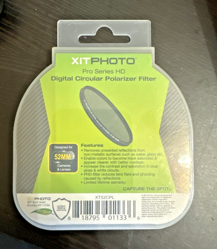 Xit Pro Series Multi-Coated HD Digital Circular Polarizer Filter | eBay