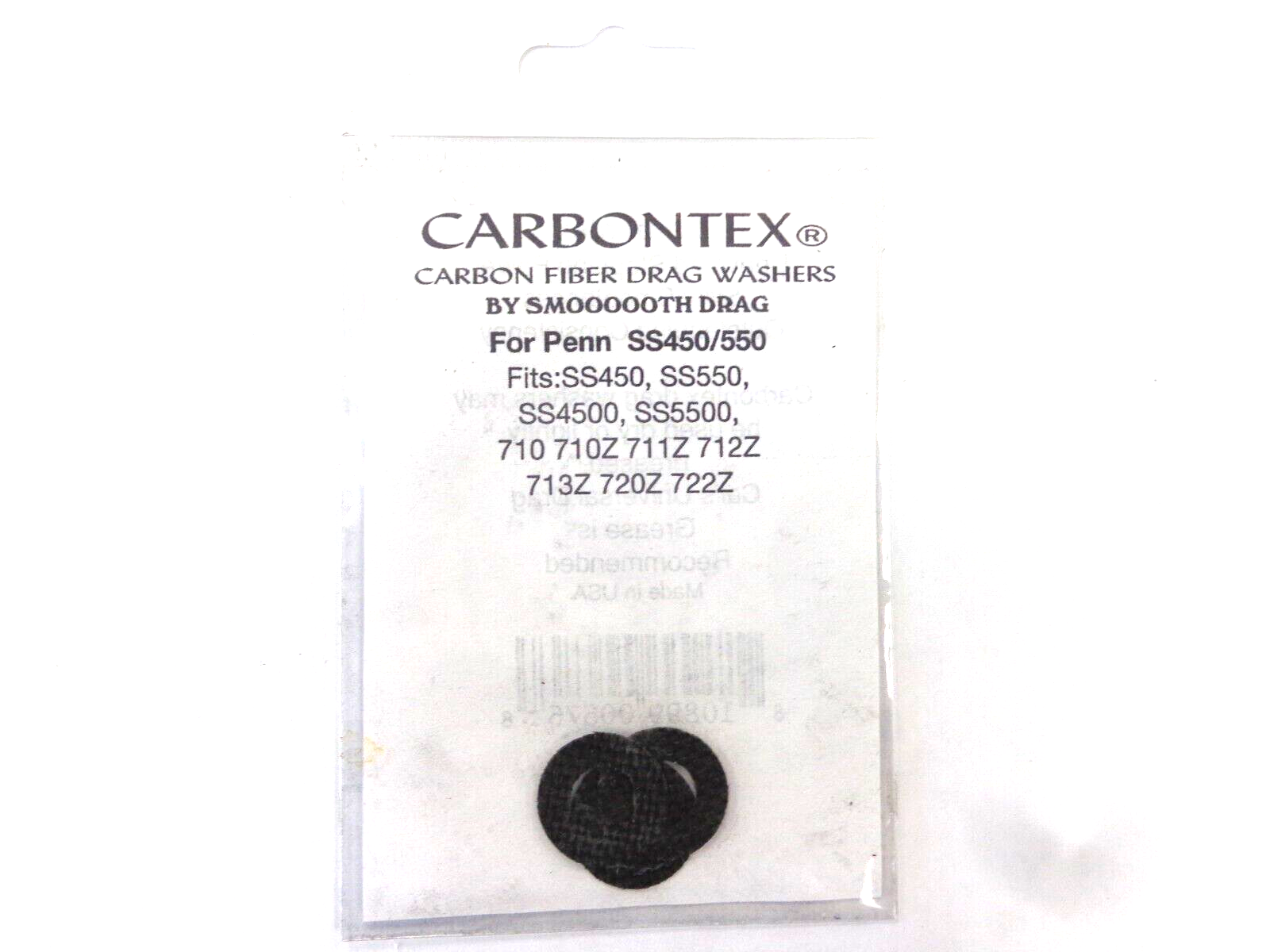 Carbontex Carbon Fiber Drag Washers PENN Spinfisher SS450 SS550 SS4500 ...