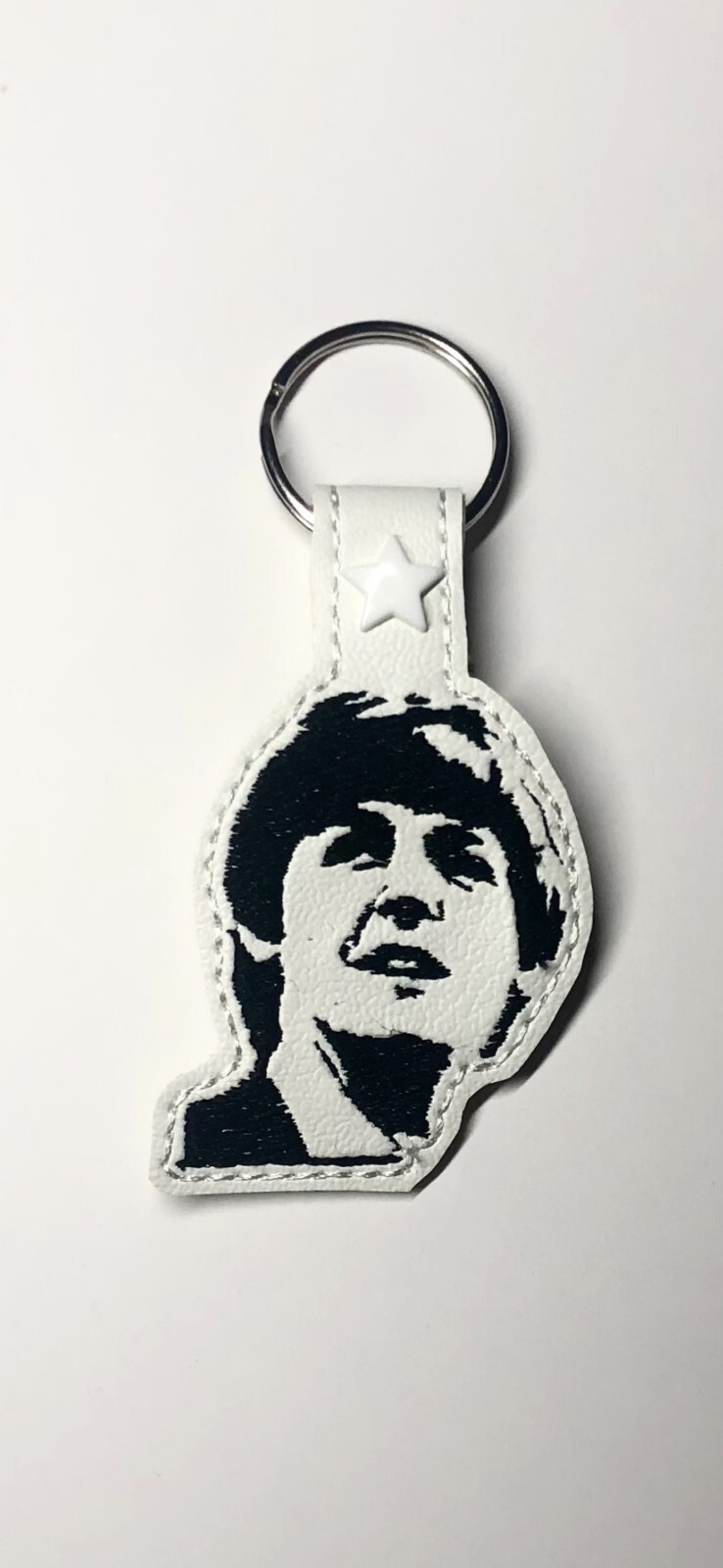 Paul McCartney Embroidered KeyChain Paul McCartney Keychain Keyfob | eBay