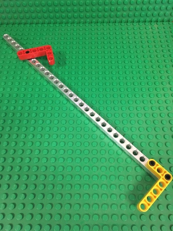 Aluminum liftarm, 31 units long, 9.77" inch. For lego construction kits ...