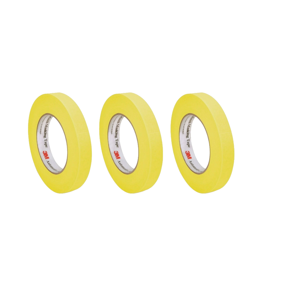 3M 06652, 3/4" X 60yds Yellow Masking Tape | eBay
