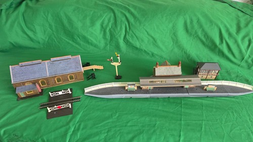 Railway Station, Platform, Loco Shed, Signal Box, Signal, Level ...