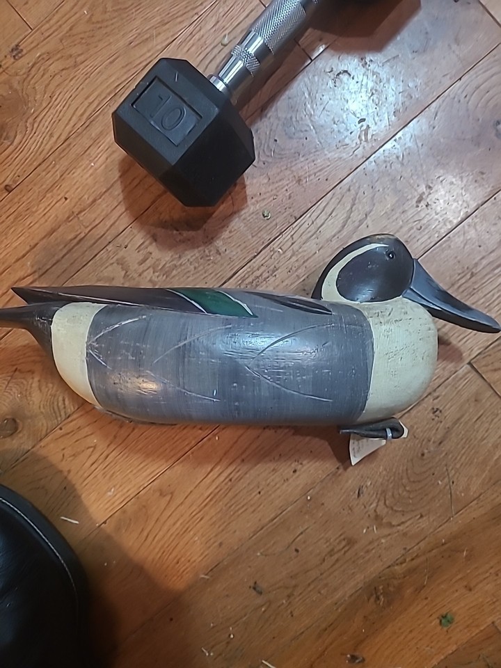 Older cira 1961 Herb Miller Pintail DRAKE Duck Deleware River WORKING ...