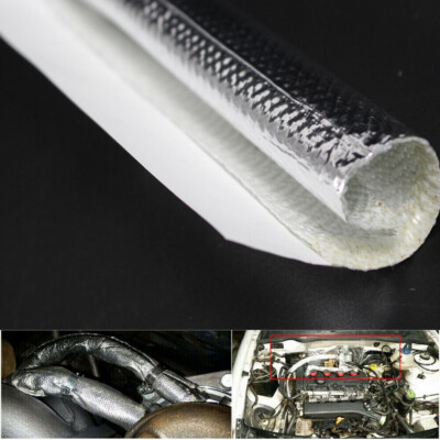 Self Adhesive Heat Shield Sleeve Reflective for Hoses, Wire Harnesses ...