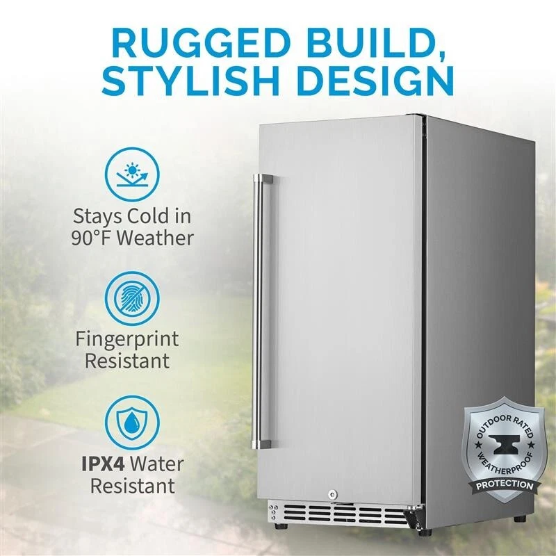 Industrial Stainless Steel Fridge