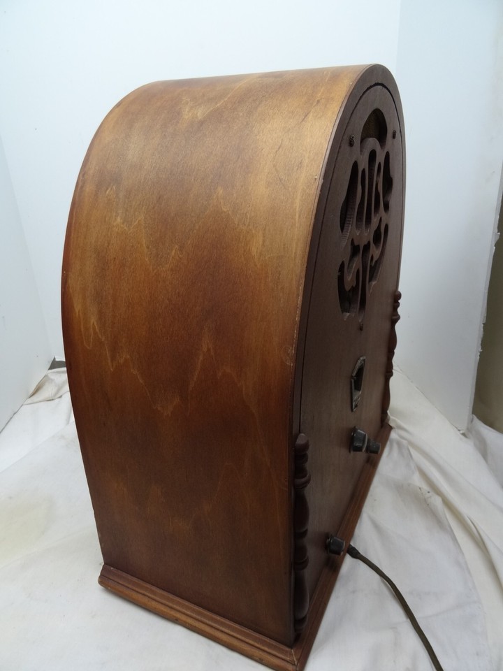 Vintage Gloritone Cathedral Tube Radio | eBay