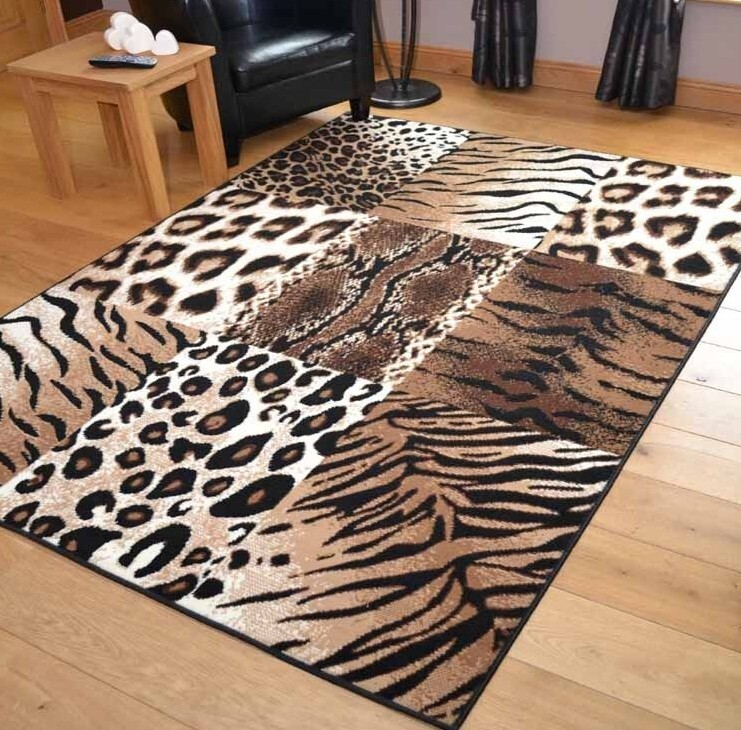 Animal Print Hall Runners Tiger Leopard Small Extra Large Long Carpet ...