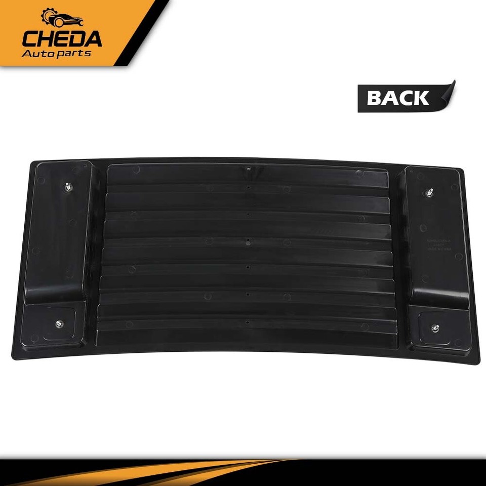 1 Set Black Hood Grille Vent W/ Handles Fit For Hummer H2 Base Pickup ...