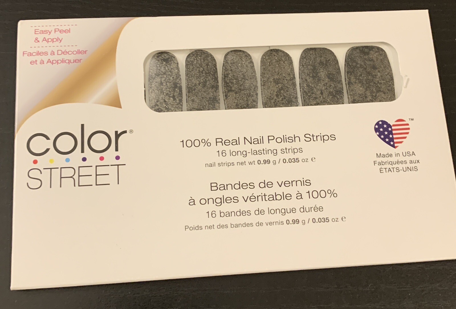Color Street Nail Polish Strips A Pyrites Life | eBay
