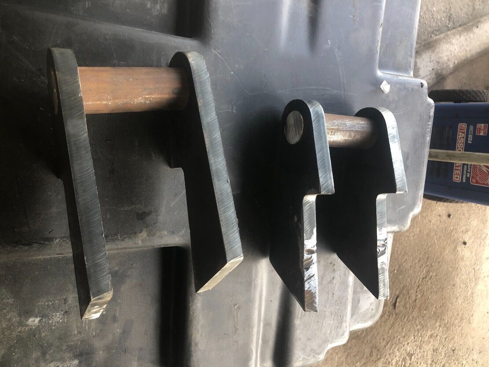 Bradco skidsteer backhoe attachment weld-on mount New Holland John ...