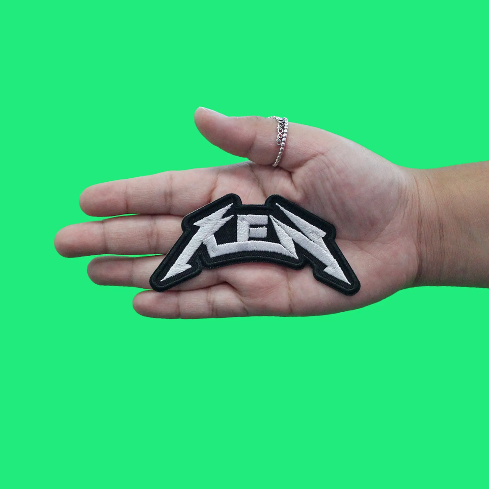 Ken Rock Band Font Patch Doll Toy Movie Embroidered Iron On | eBay