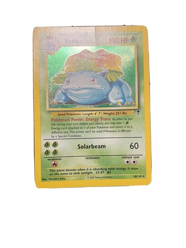POKEMON LEGENDARY COLLECTION VENUSAUR #18/110 HOLO RARE LIGHT PLAY | eBay