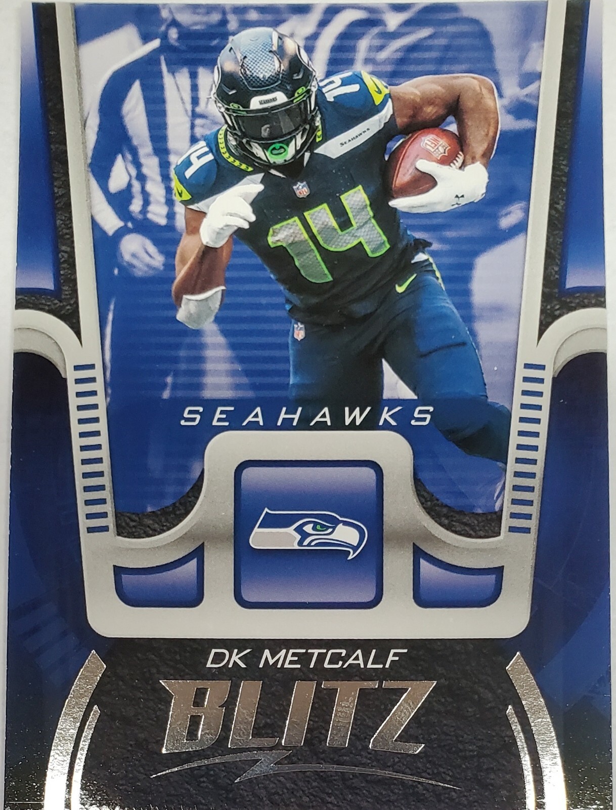 2021 Panini Playbook Blitz DK Metcalf Seattle Seahawks | eBay