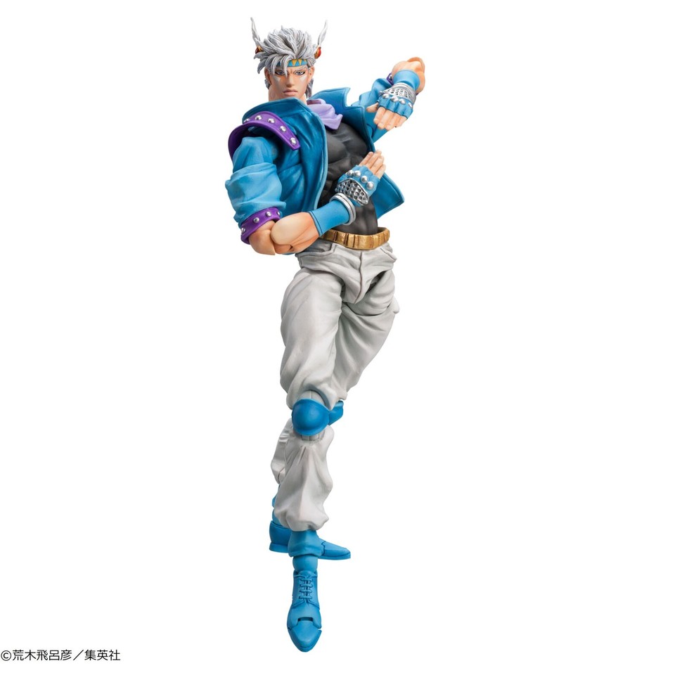 JJBA JoJo Caesar Second 6.3in Anime Figure Super Action Statue Medicos ...