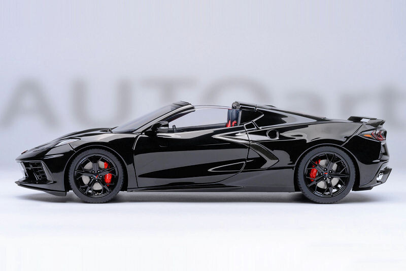 71280 CHEVROLET CORVETTE C8 Z51 STINGRAY SPIDER 2020 BLACK | eBay