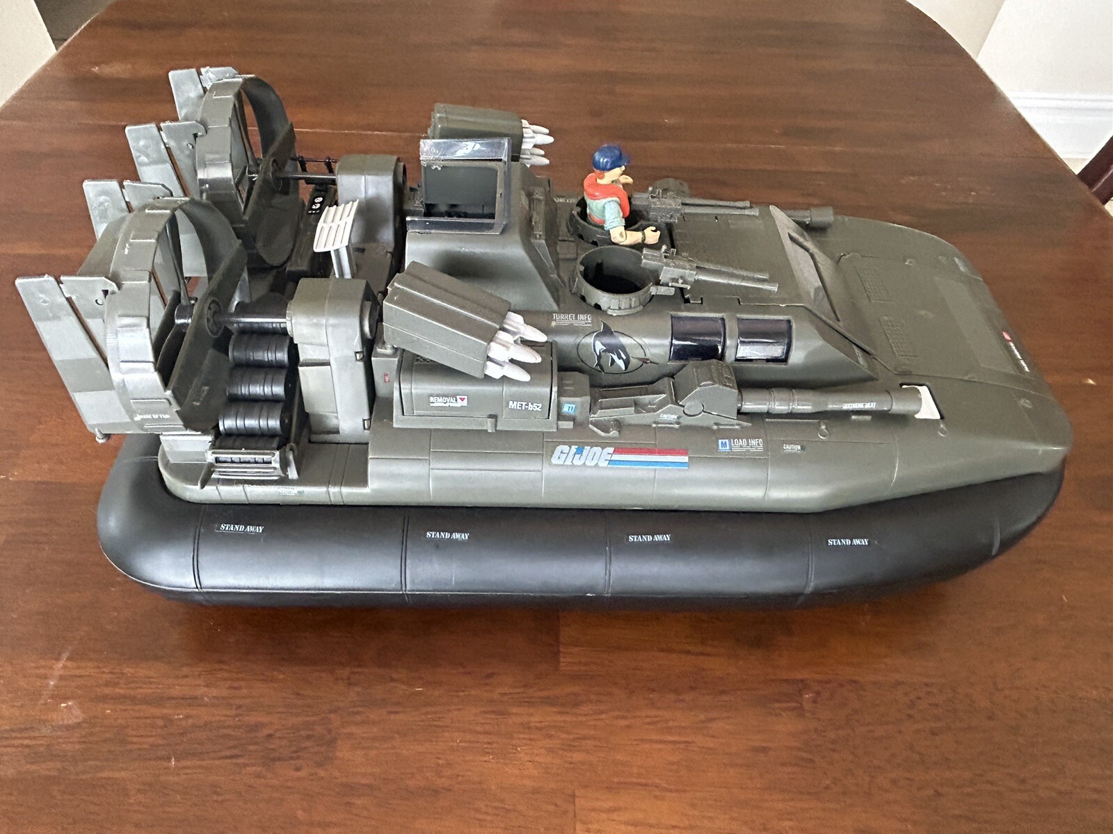 gi joe 1984 hovercraft killer whale complete | eBay