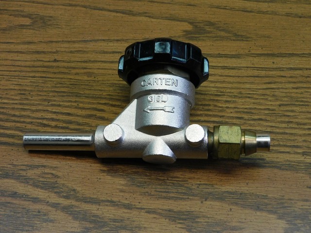 Carten Diaphram Valve 0.5" OD Connection SS (316L) | eBay