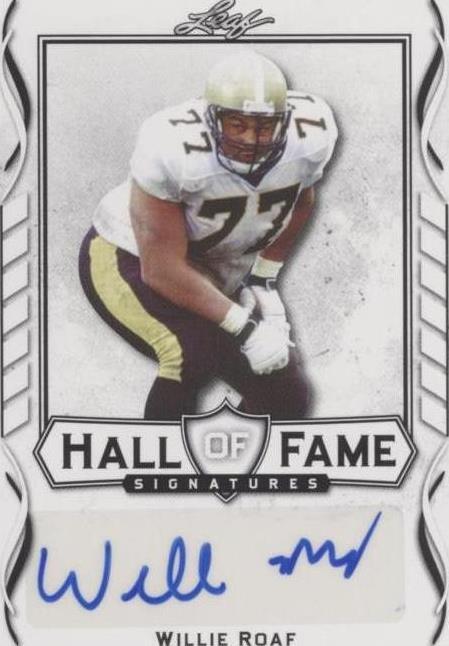 2021 Leaf Signature Willie Roaf #HOF-WR1 for sale | eBay