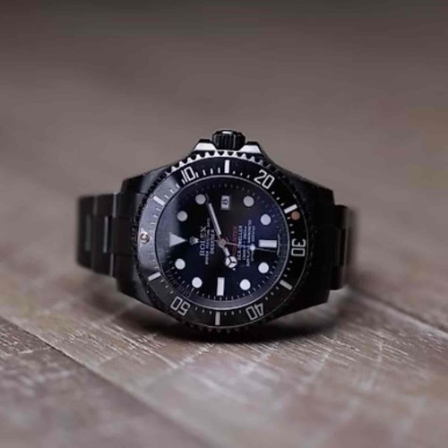 Rolex Sea-Dweller Deep Sea Pro Hunter 116660 40mm Black watch - Full ...