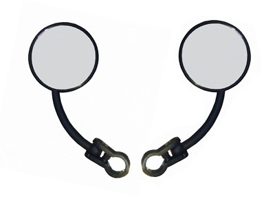 NEW MOBILITY DISABILITY SCOOTER MIRRORS - UNIVERSAL HANDLEBAR FITTING ...