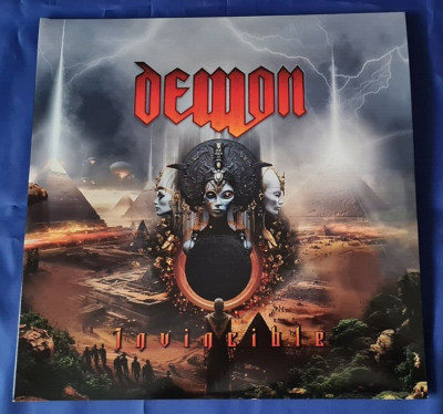 DEMON-INVINCIBLE-DOUBLE ALBUM IN RED VINYL-2024-FRONTIER RECS-FREE POST ...