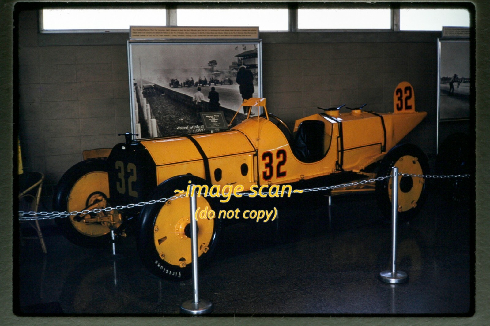Marmon #32 Race Car at Indianapolis 500 Museum in 1960, Kodachrome ...