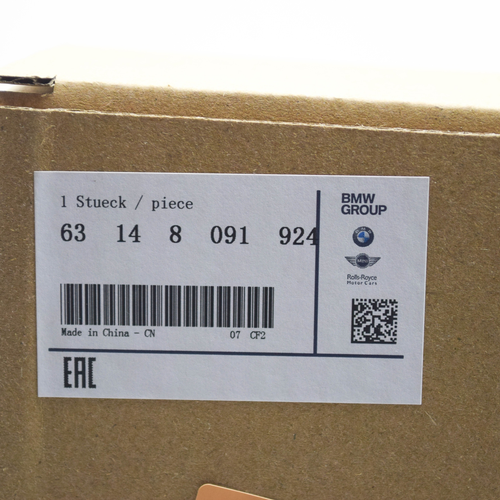 NEW BMW X5 G05 REAR RIGHT BUMPER REFLECTOR WITH FOG LAMP RHD ...