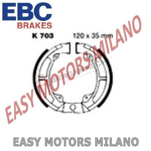 K703 Mâchoires de Frein Arrière EBC Kawasaki KLR (1984 - 2005) 250 | eBay