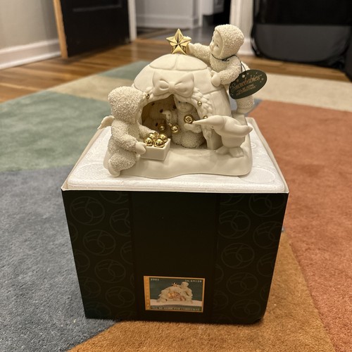 Department 56 Retired Snowbabies 2001 I’ll Be Home For Christmas w/ box ...