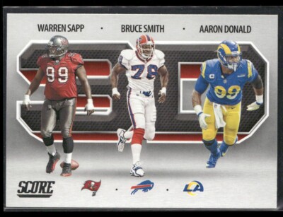 2021 Score 3D Sapp / Smith / Donald #3D7 | eBay