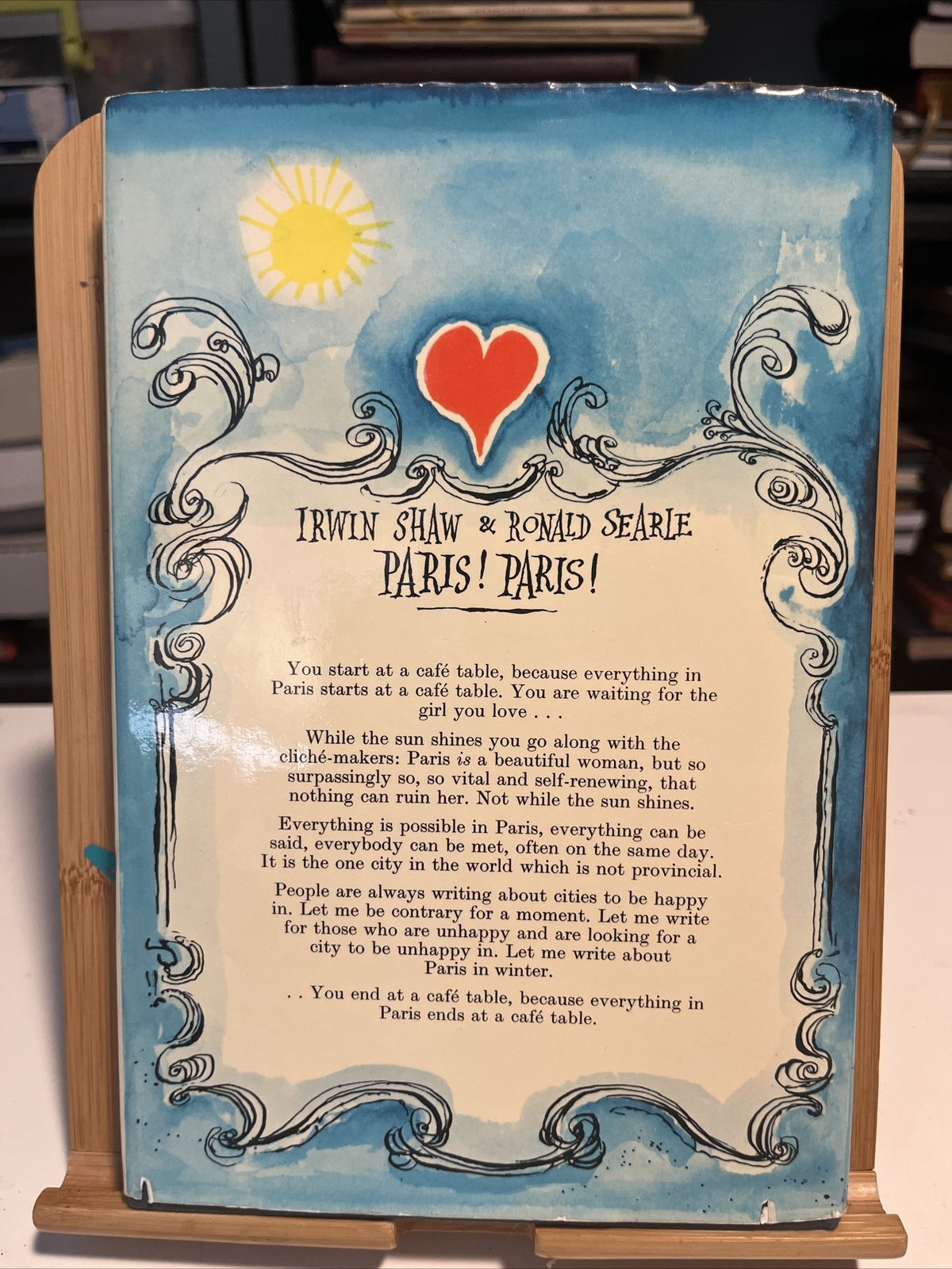 Paris! Paris! Irwin Shaw Ronald Searle 1st Edition 1977 UK Edition | eBay