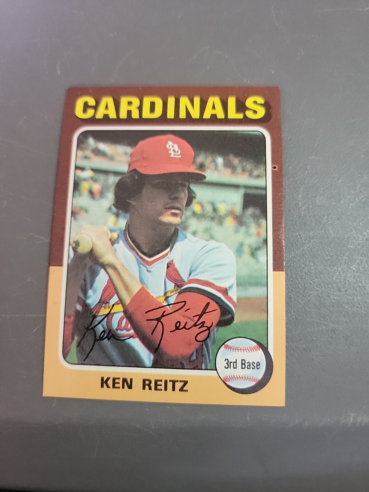 Ken Reitz 1975 Topps #27 St. Louis Cardinals NM NEAR MINT | eBay