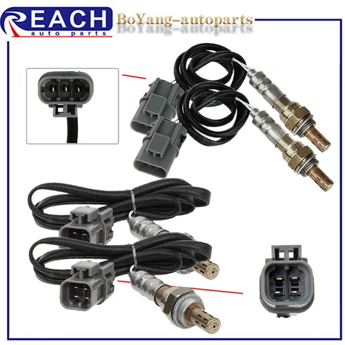 4pcs Oxygen O2 Sensor Upstream+Downstream For 2000-2003 Nissan Frontier ...