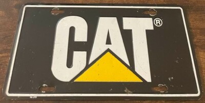 CAT Diesel Power Booster License Plate Caterpillar Heavy Machinery ...