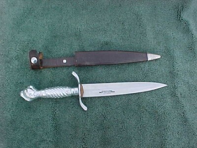 KORIUM Forged Solingen Steel Germany Fixed Blade Knife Dagger Excellent ...